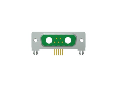 D-SUB Combination Standard • 7W2 [○•••••○] • Plug • Solder pin angled .370