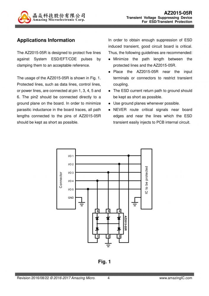 AZ2015-05R datasheet page 4