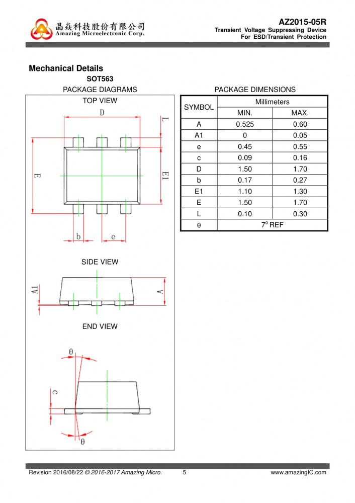 AZ2015-05R datasheet page 5