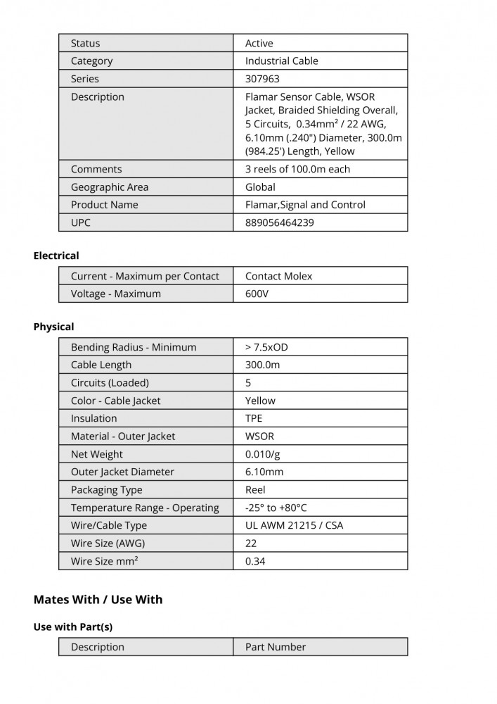 Product document preview, page 2