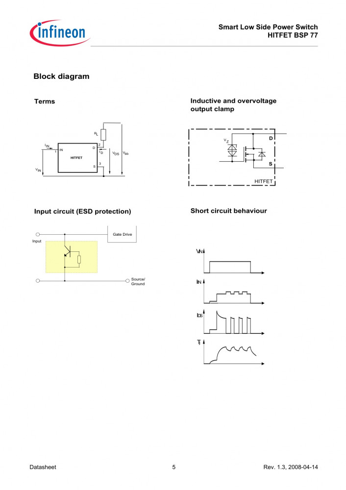 BSP77E6433 datasheet page 5