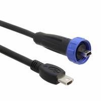 Bulgin PX0841/AB/2M00 USB Cable Assembly for sale