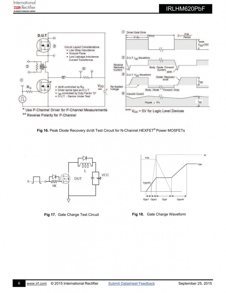 IRLHM620TRPBF datasheet page 6
