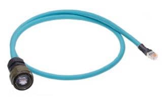 CINCH C-RJFTV5E1706PG10 Modular Ethernet Cable (RJ45/RJ11)