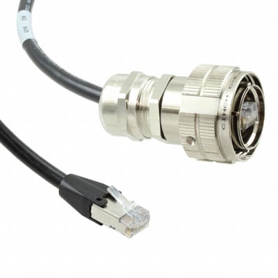 CINCH C-RJFTV5E1706MN10 Modular Ethernet Cable (RJ45/RJ11) for sale