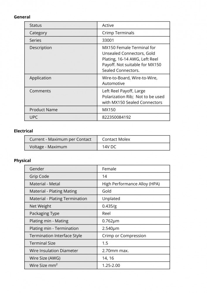 330013021 product document image, page 2