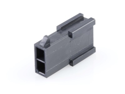 Micro-Fit 3.0 Plug Housing, Dual Row, 22 Circuits, UL 94V-0, Low-Halogen, Black