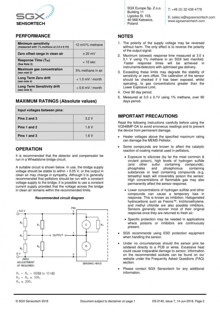 VQ548MP-DA datasheet page 2