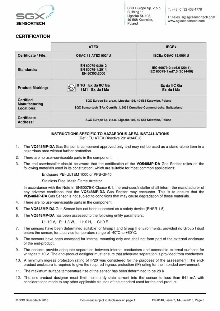 VQ548MP-DA datasheet page 3