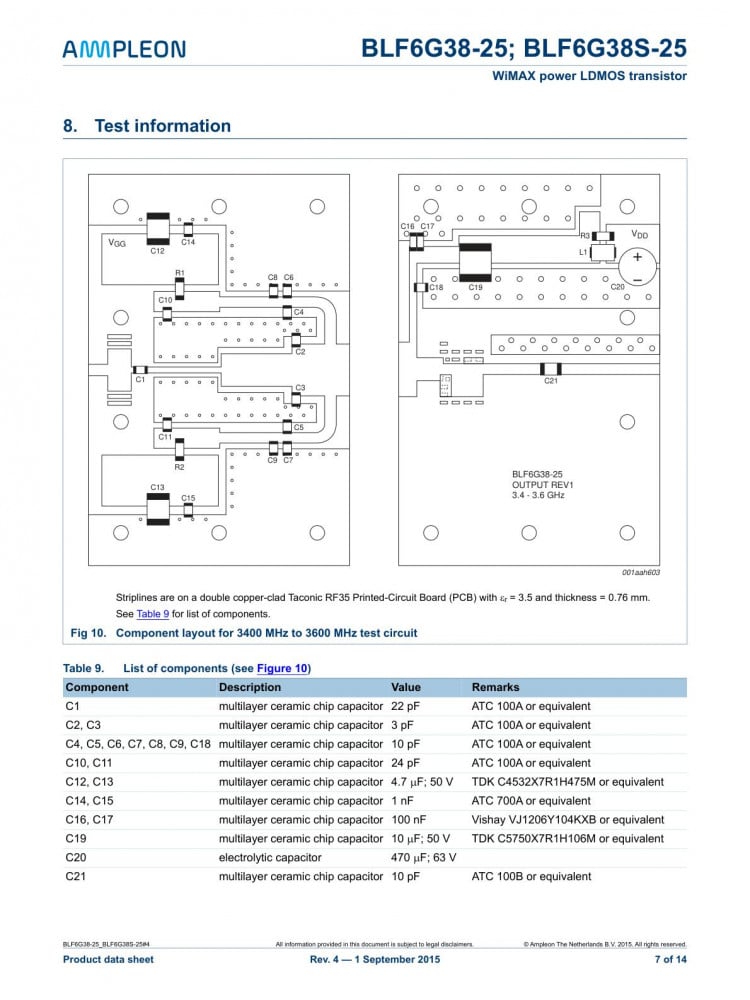 BLF6G38S-25,112 datasheet page 7