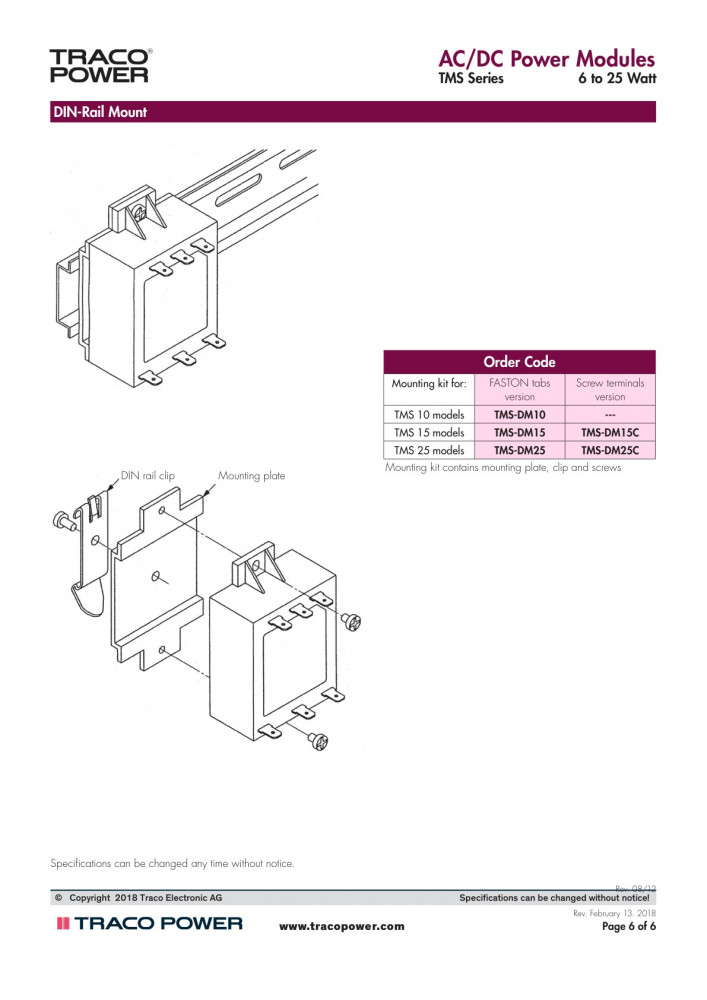 TMS 25115 technical document page 6