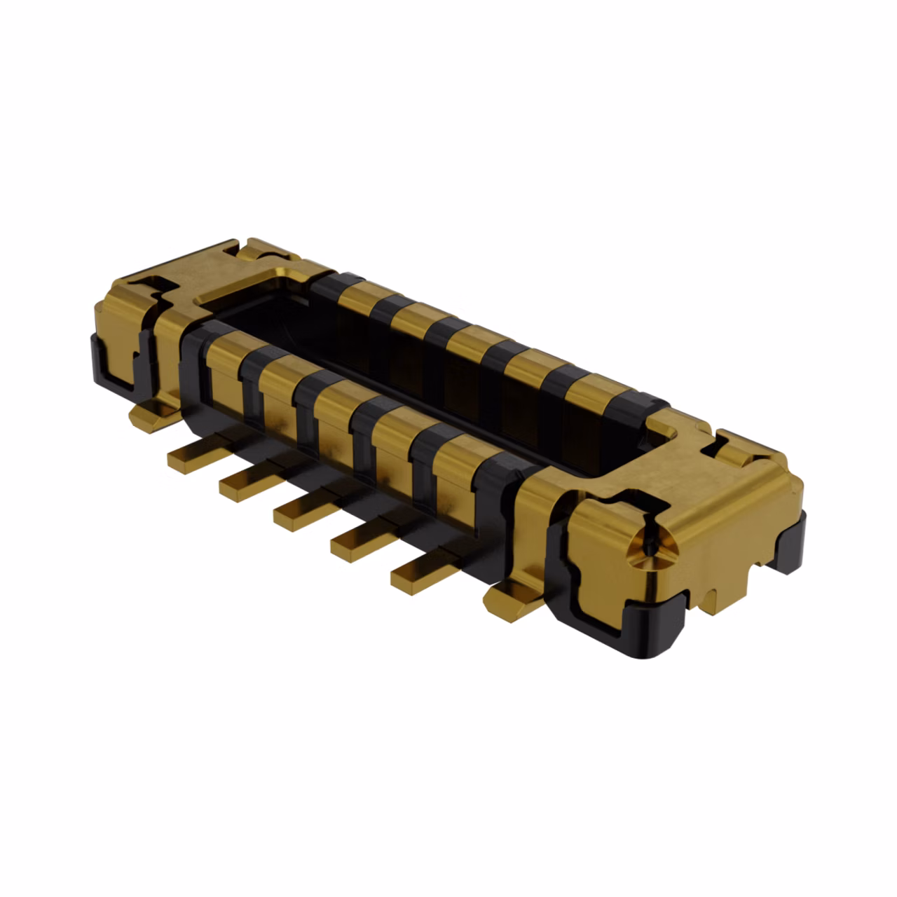 SlimStack Board-to-Board Plug, 0.35mm Pitch, ACB6+ Series, 0.60mm Mated Height, 1.90mm Mated Width, 10 Circuits, 1 Reel/Carton for sale