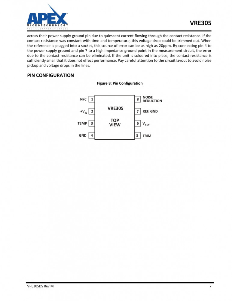 VRE305 datasheet page 7