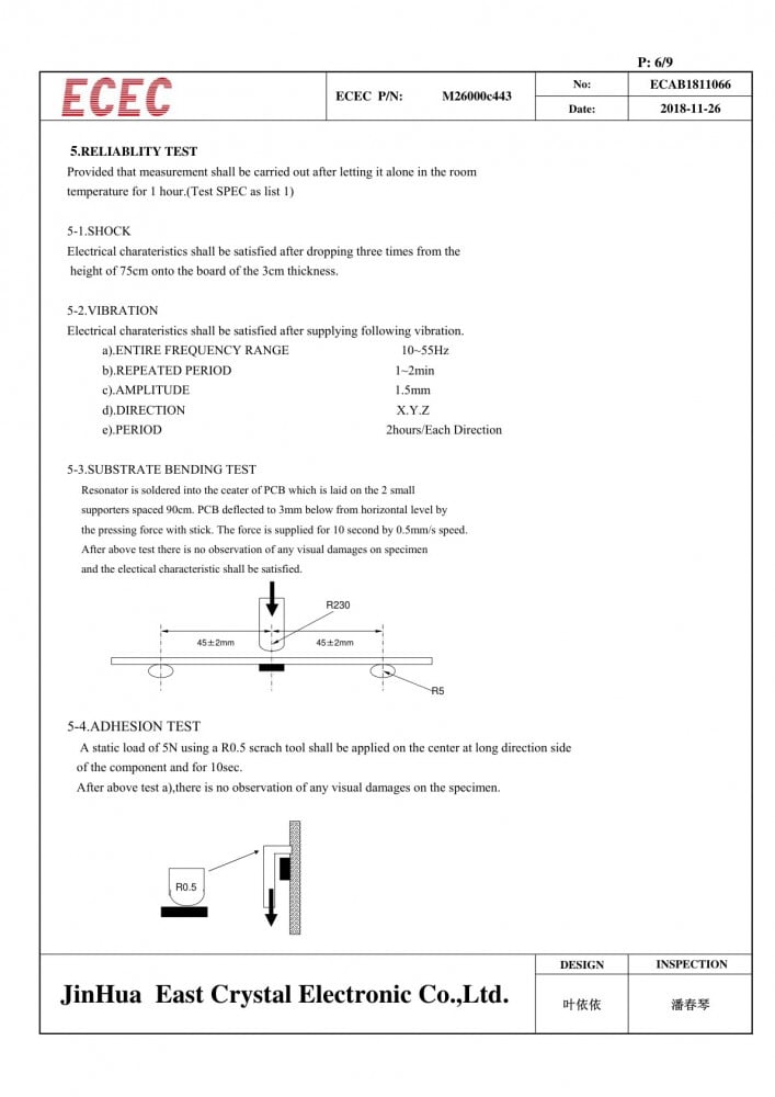 M26000c443 specification page 7