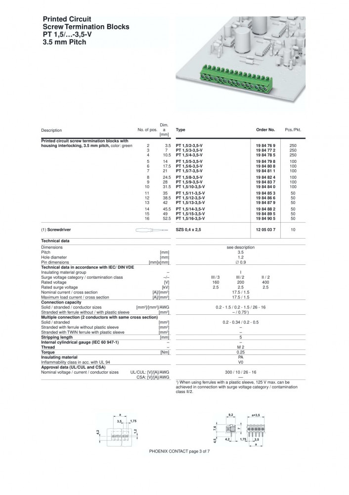 Phoenix Contact 1984662 technical document page 3
