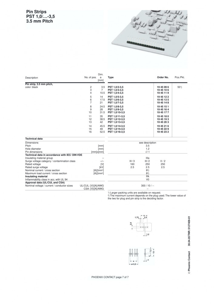 Phoenix Contact 1984662 technical document page 7
