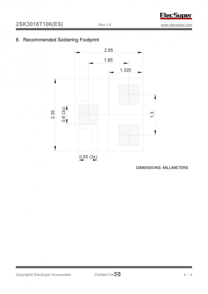 2SK3018T106(ES) datasheet page 5