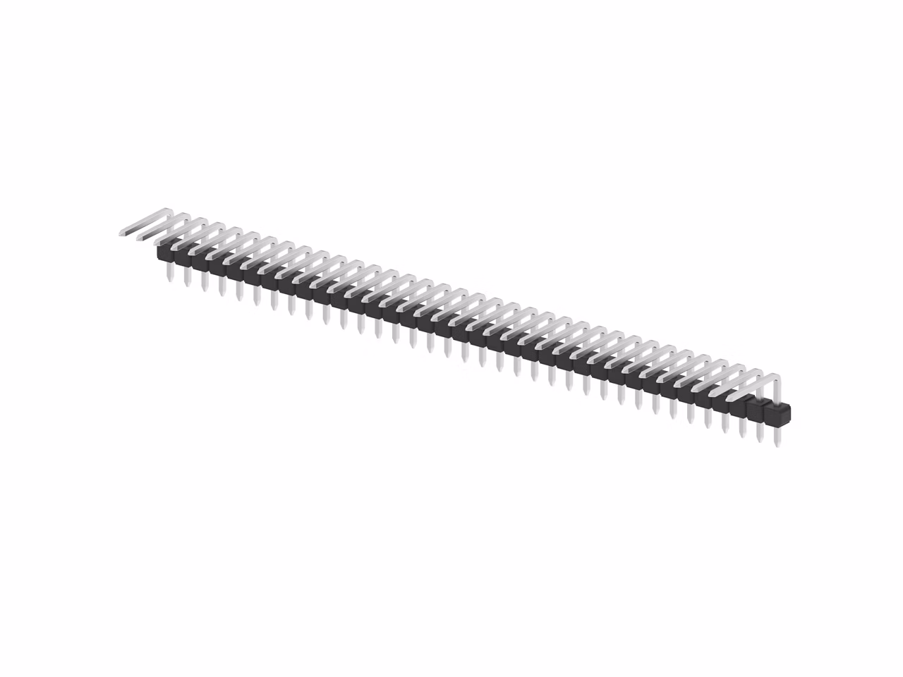 KK 254 Solid Header, Vertical, with Friction Lock, 13 Circuits, 2.54µm Matte Tin (Sn) Plating, 3.56mm Tail Length, Bag
