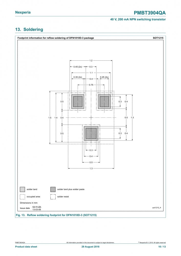 PMBT3904QAZ datasheet page 10