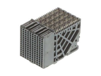GbX I-Trac Right-Angle Receptacle Module, 1.85mm by 3.70mm Pitch, Unguided, 7 Row, 10 Columns, 140 Circuits, Lead-Free