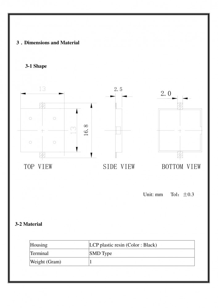 KLJ-1325 specification page 3