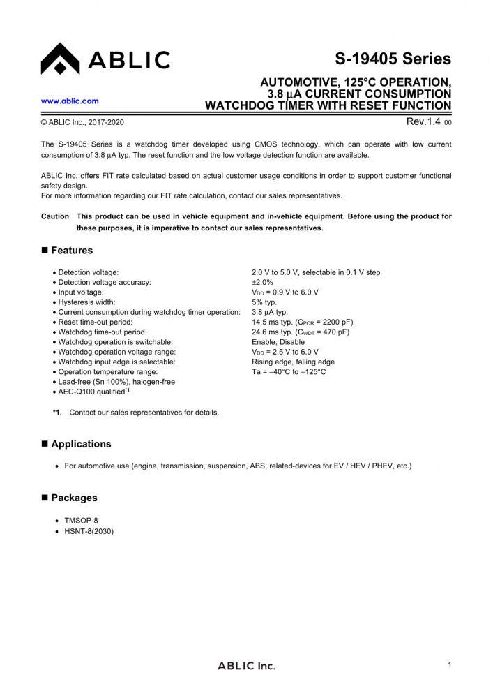 S-19405 document page 1