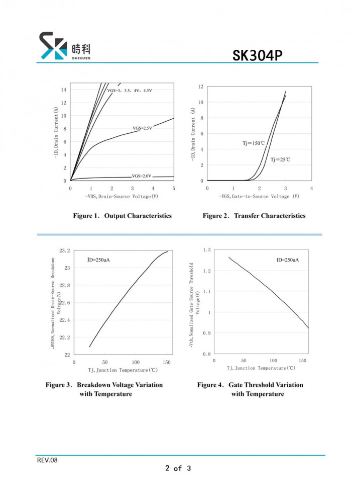 SK304P technical document page 2