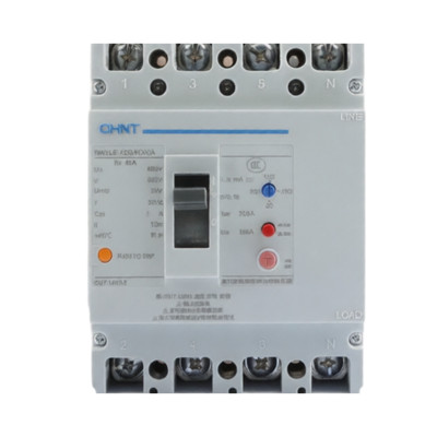 CHINT NM1LE-125S/4300A 100A 30.50.100mA Miniature Residual Current Circuit Breaker