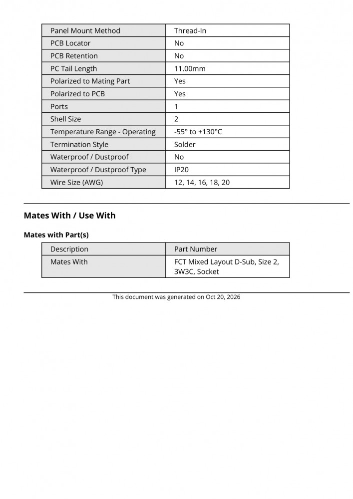 Technical document page 3