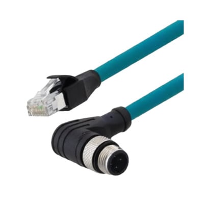 L-com TRG504-T4T-15M Circular Cable Assembly, 15 Meter