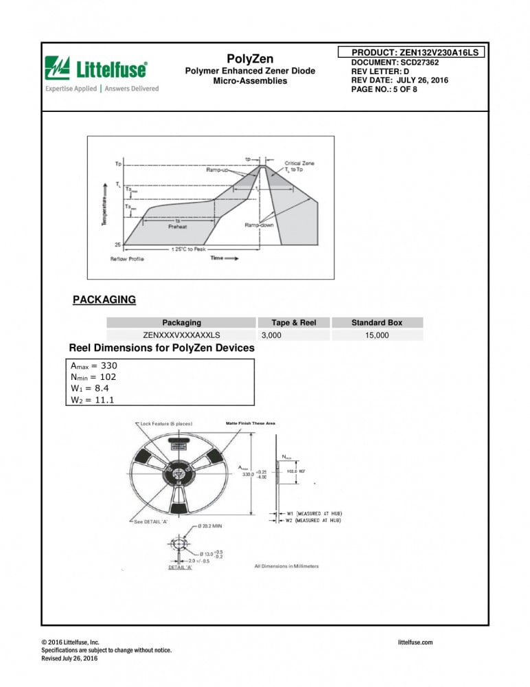 ZEN132V230A16LS datasheet page 5