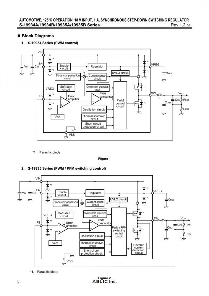 S-19934A/B datasheet page 2