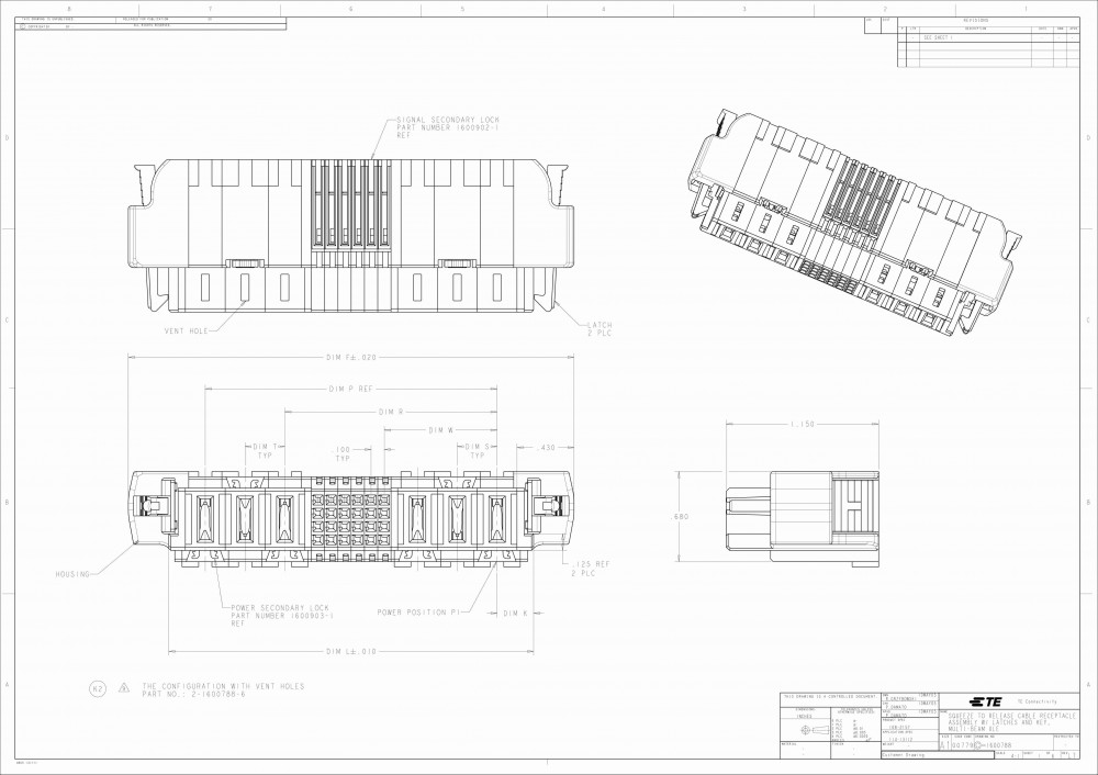 TE Connectivity 1600788 drawing page 2