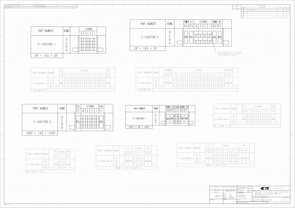 TE Connectivity 1600788 drawing page 6