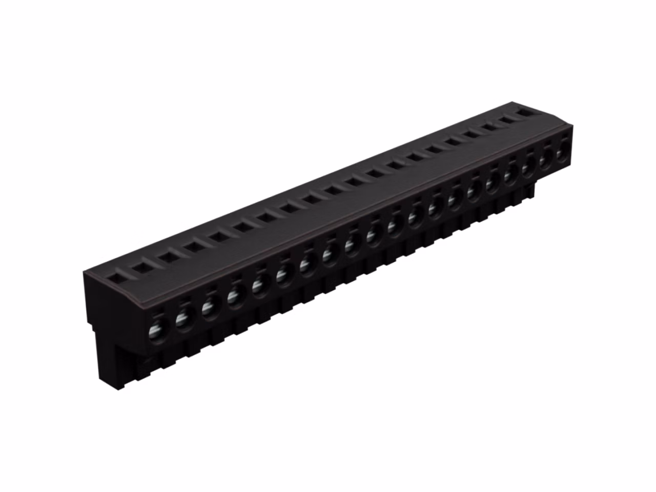 5.08mm Pitch Eurostyle Horizontal Plug, with Reverse Imprinting, Black, 20 Circuits for sale