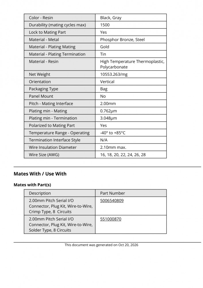 542800809 product document preview, page 3