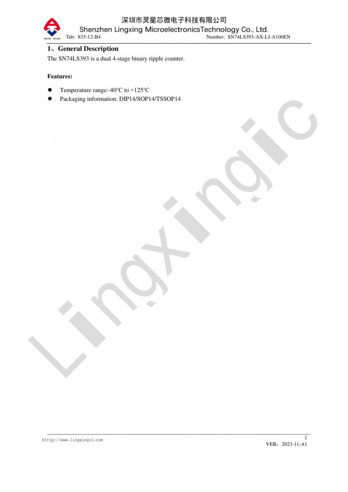 SN74LS393 datasheet page 4