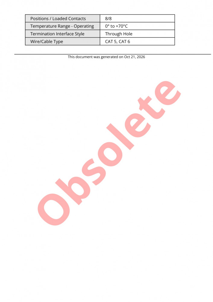 Product document page 3 for MOLEX 857281003