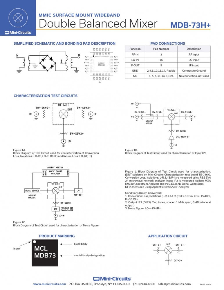 MDB-73H+ datasheet page 3