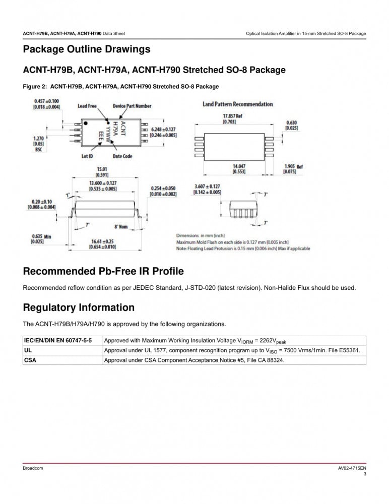 ACNT-H790 datasheet page 3