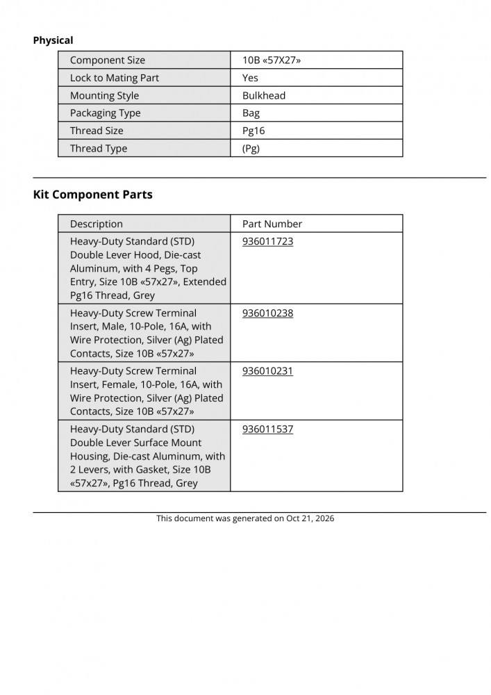 MOLEX 936030051 technical document, page 3