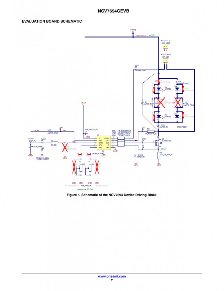 NCV7694GEVB manual page 7