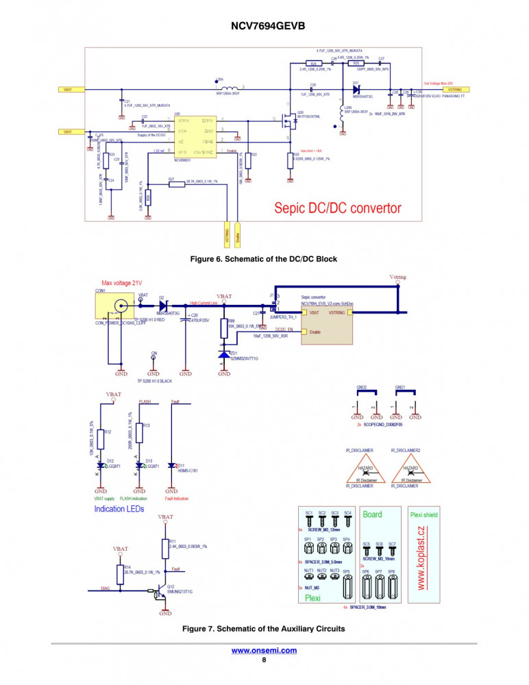 NCV7694GEVB manual page 8
