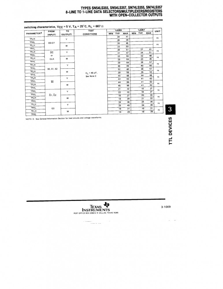 54LS356J datasheet page 10