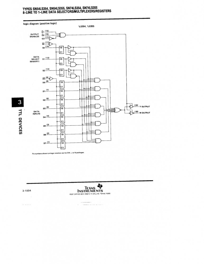 54LS356J datasheet page 5