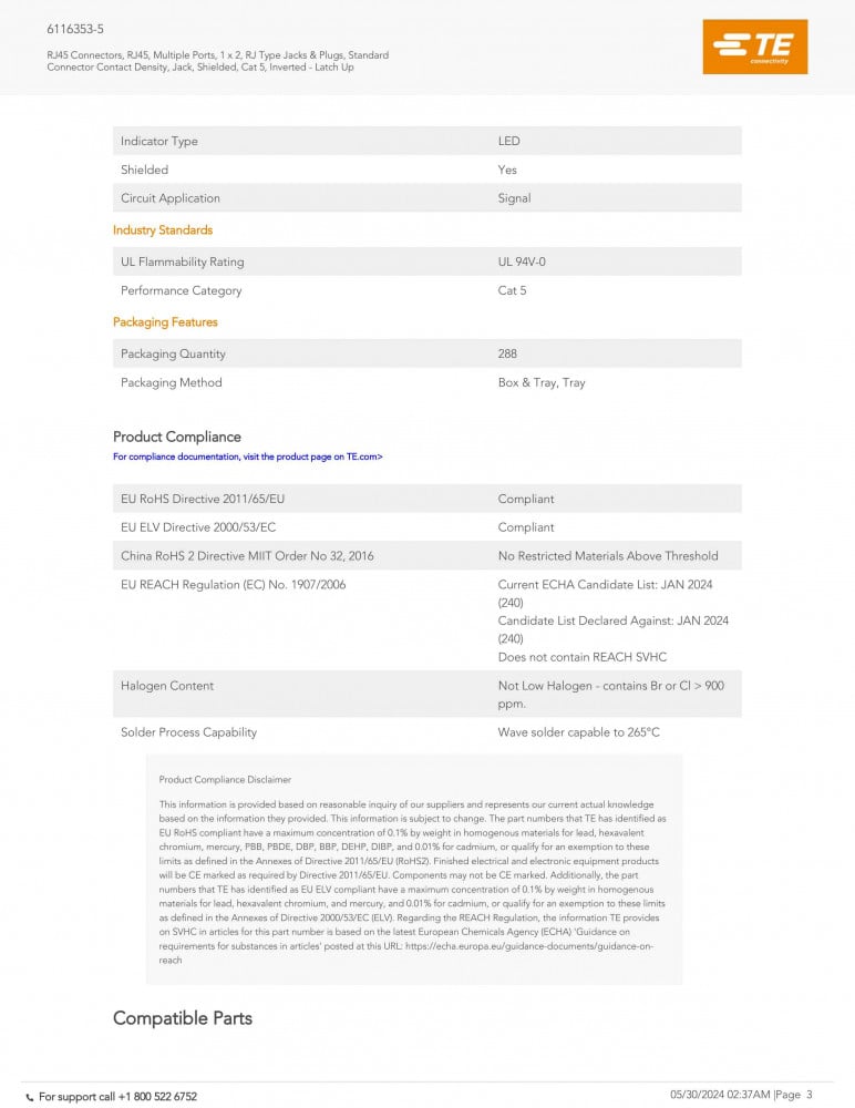 6116353-5 technical document page 3