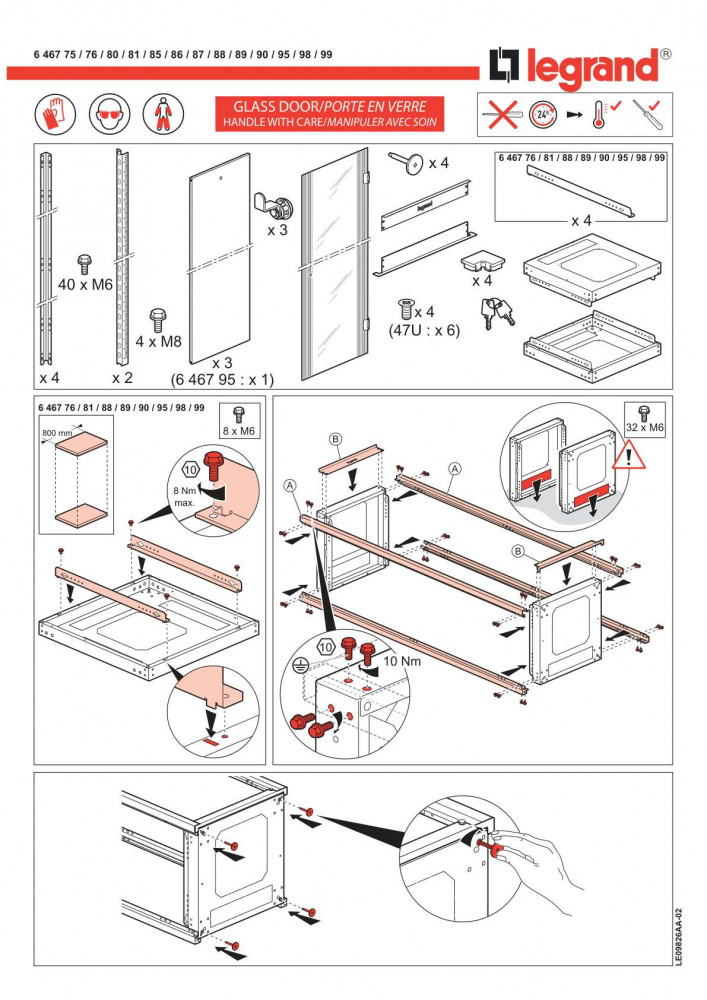 Legrand 646431 technical document image 1