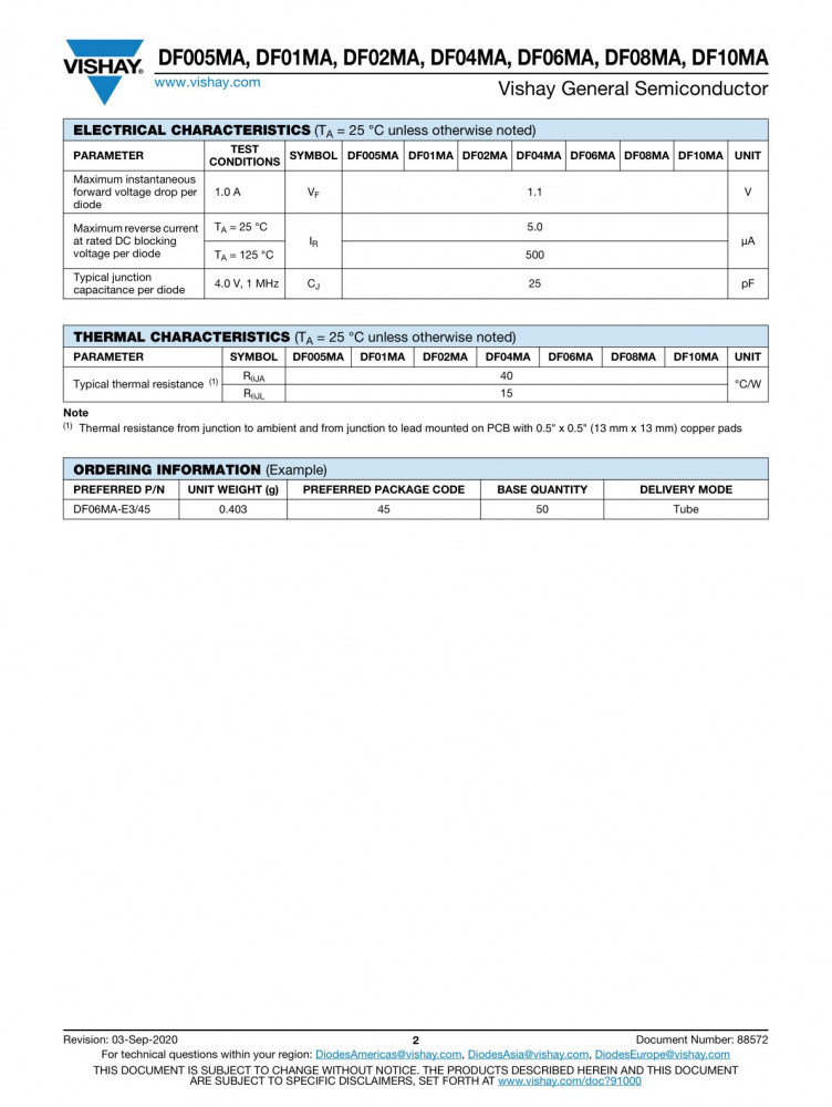 DF06MA-E3/45 datasheet page 2