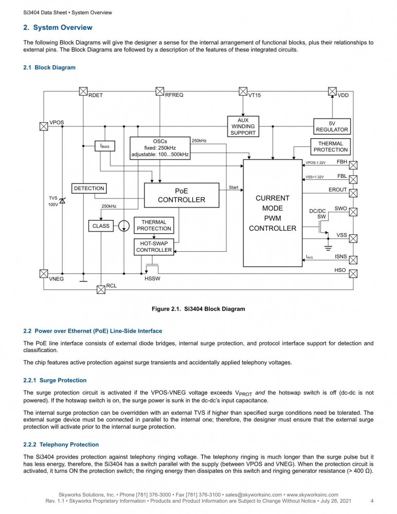 SI3404 datasheet page 4