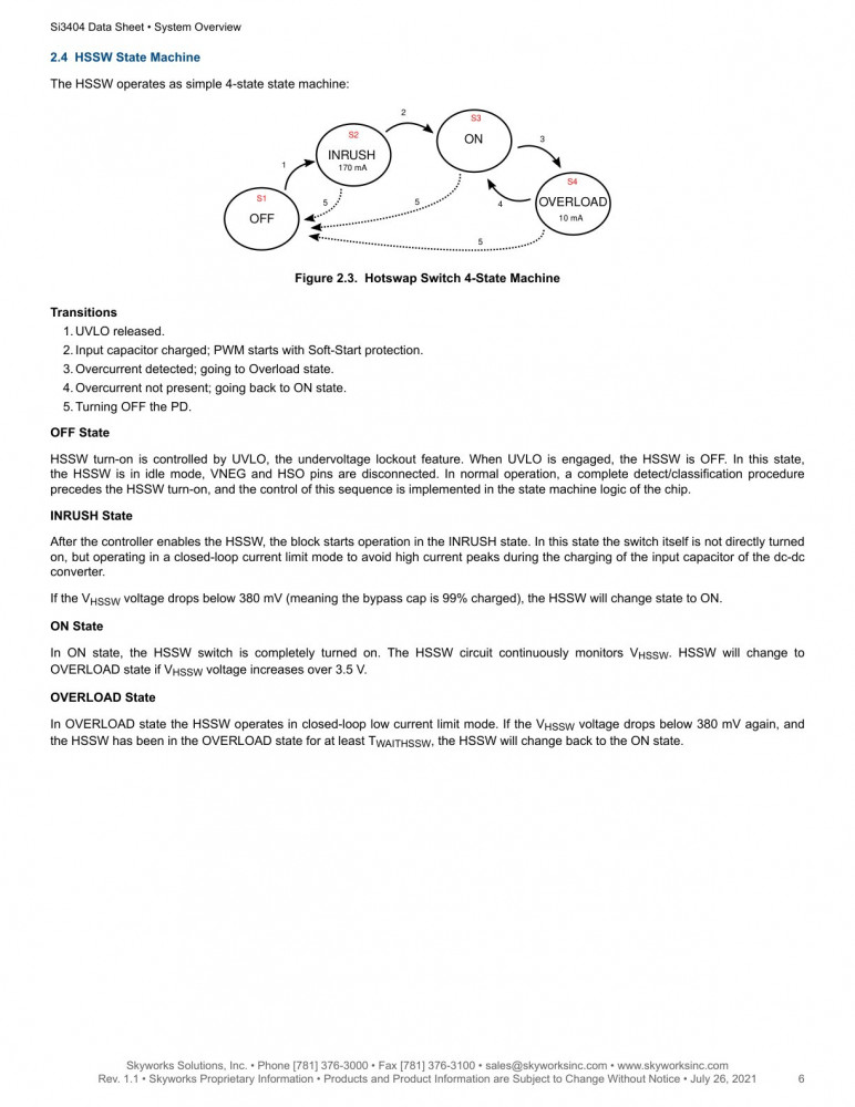 SI3404 datasheet page 6